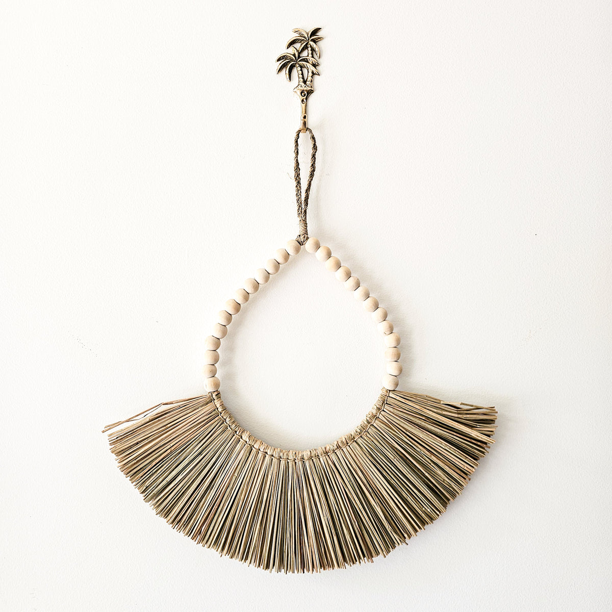 Tanaia Teardrop Seagrass Wall Hanging Decor – Coastal Boheme Collective