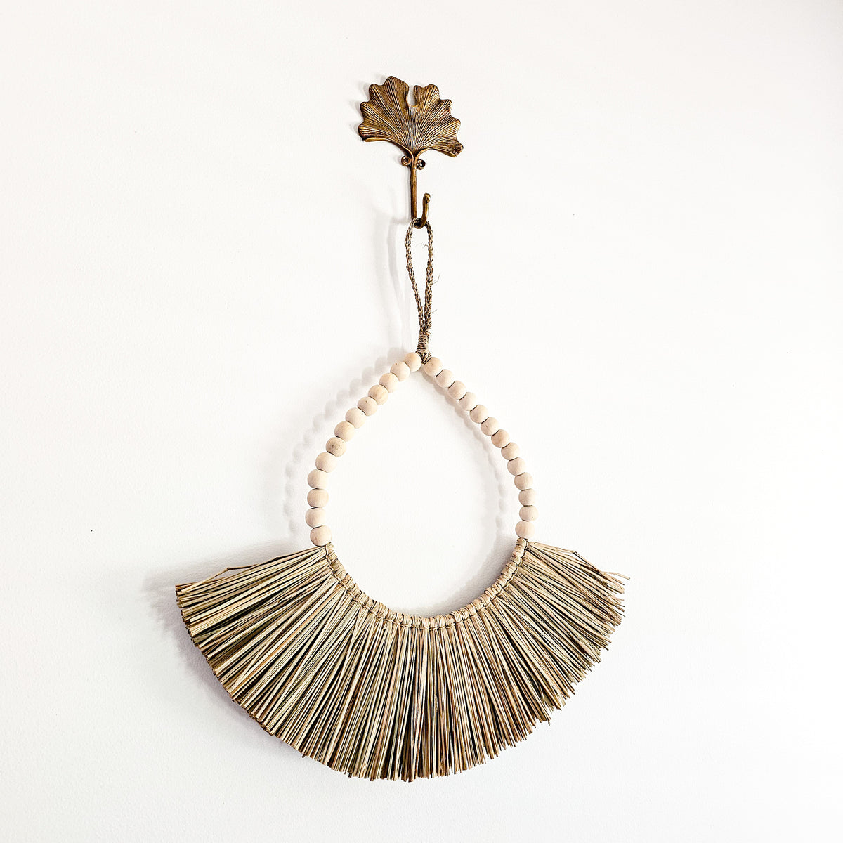 Tanaia Teardrop Seagrass Wall Hanging Decor – Coastal Boheme Collective